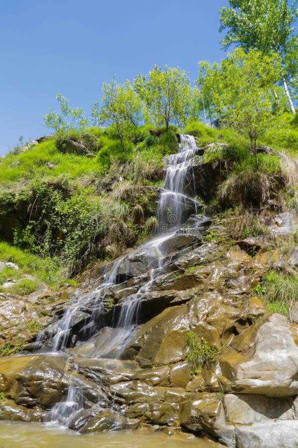 Water Fall at Swat Valley Pakistan Stock Image - Image of swat, fall ...