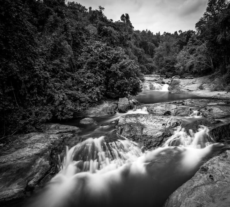 Water fall stock image. Image of river, flowing, forest - 38664747