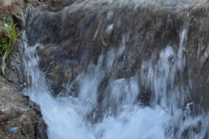 Water Falling Down Action and Beautifull Wite Color Stock Photo - Image ...