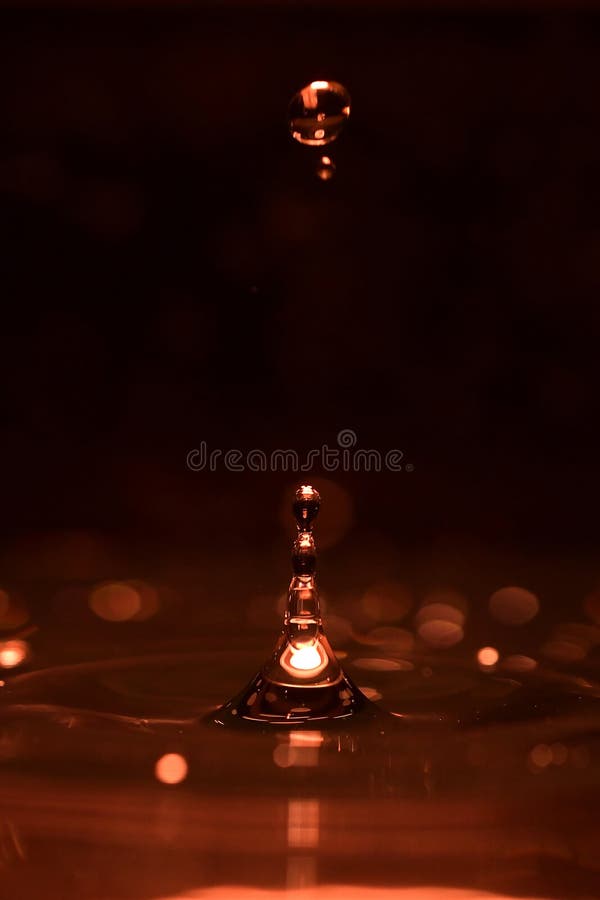 Water Falling Dripplets 089 Stock Photo - Image of light, calm: 282914358