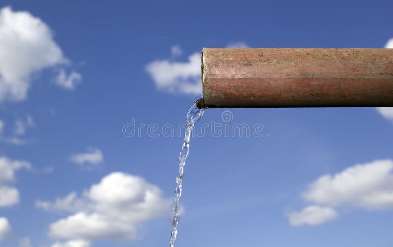 Water with Patches of Gasoline and Oil Stock Photo - Image of ...