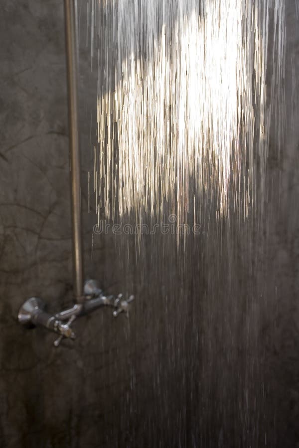 Water falling in shower stock photo. Image of falling - 1582704