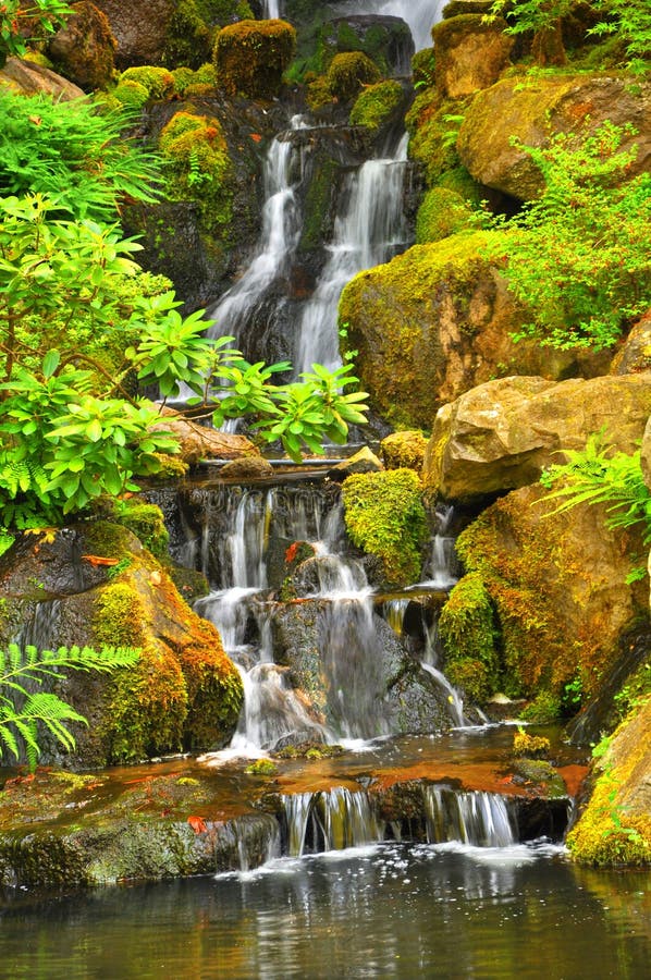 Water falls stock photo. Image of water, falls, color - 10459018