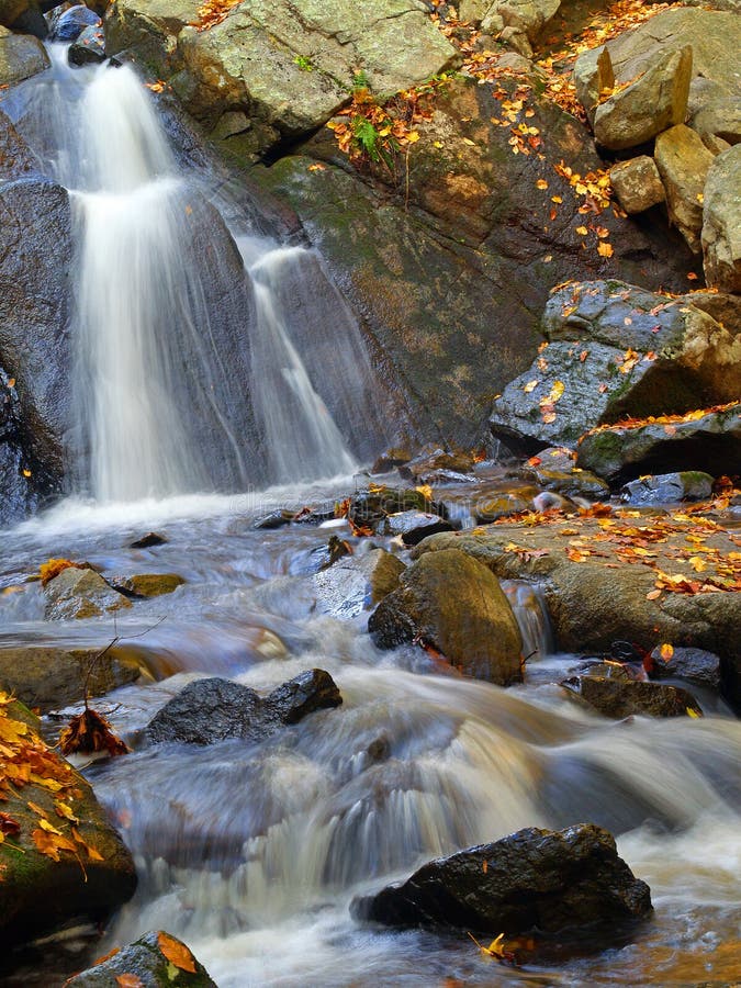 Water falls #2 stock image. Image of foliage, hiking, mood - 1488141