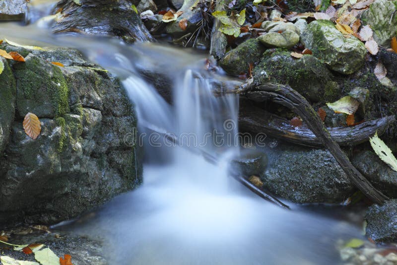 Water falls stock photo. Image of rock, foliage, falls - 21954496