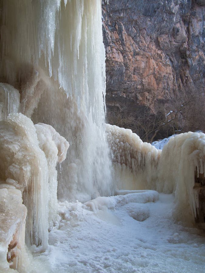 Water Falls Cliffs Form Icicles Stock Photos - Free & Royalty-Free ...