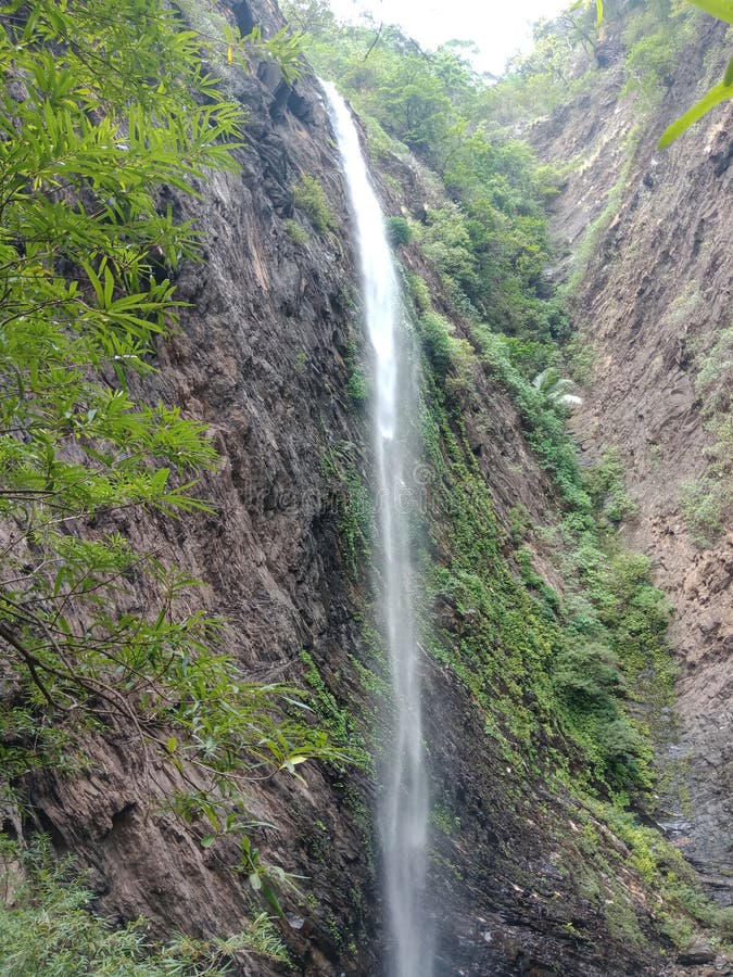 Water falls stock image. Image of fall, agumbe, mangalore - 125553293