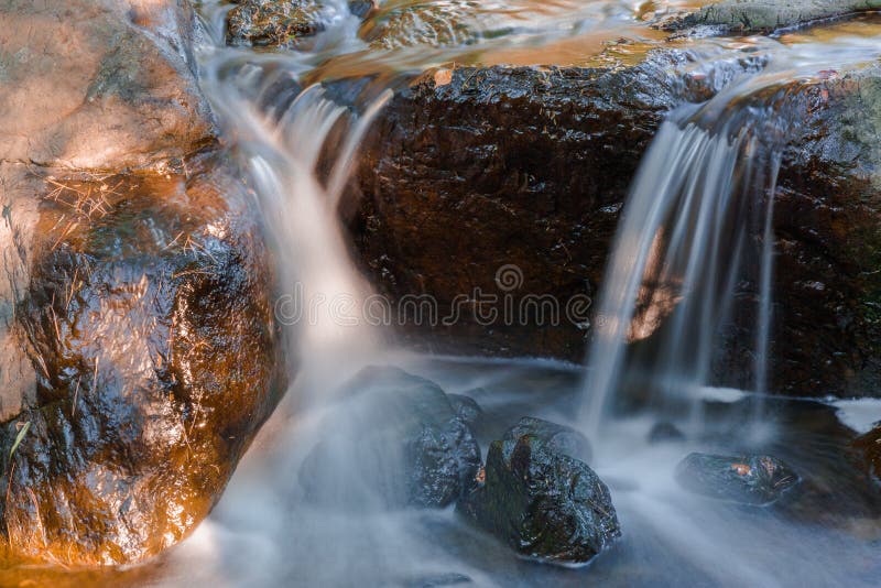 Water falls. stock image. Image of cascading, cool, park - 62386861