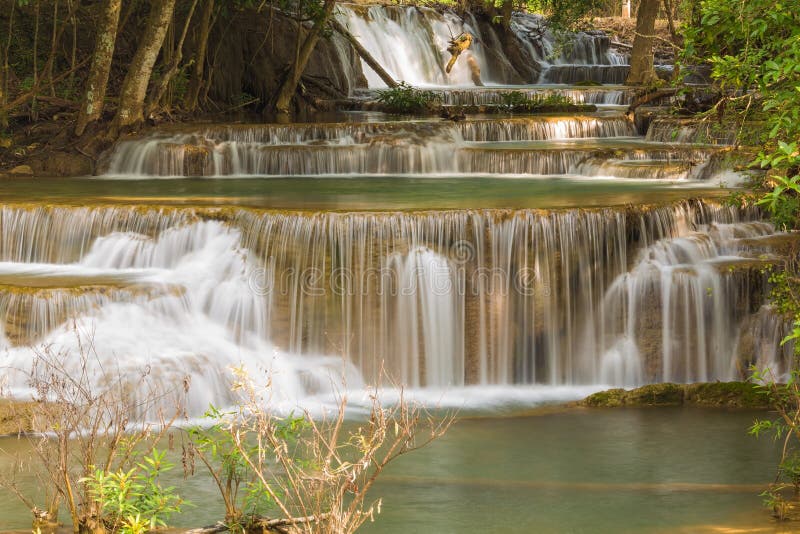 Water Falls in Spring Season Stock Photo - Image of amazing, eastern ...