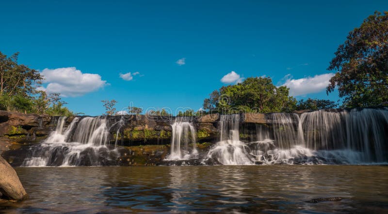 Water falls in Thailand stock photo. Image of view, falls - 131088178