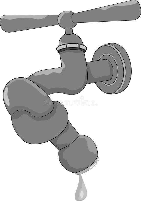 Running Water Faucet Stock Illustrations 2 444 Running Water Faucet