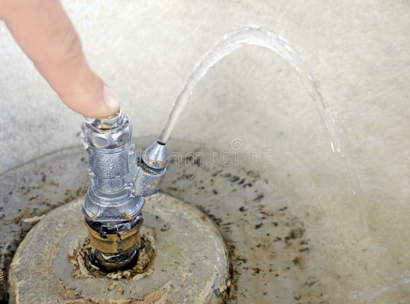 Hand Push Button Drinking Water Faucet Stock Photos - Free & Royalty ...