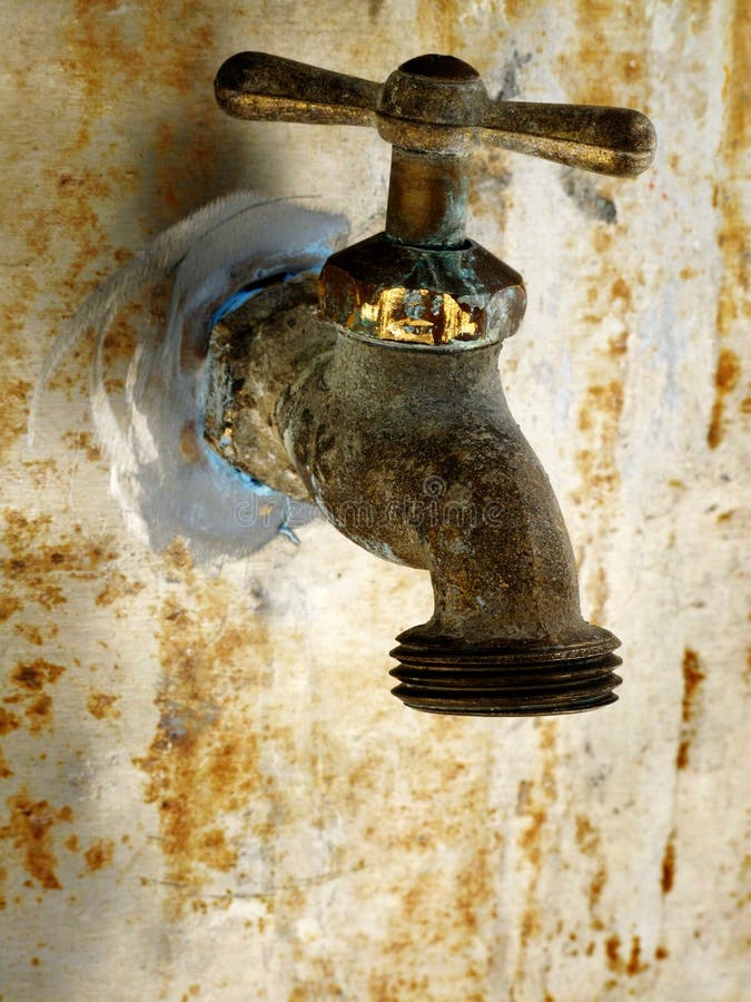 Water Faucet for Garden stock photo. Image of leak, outdoor - 20305226