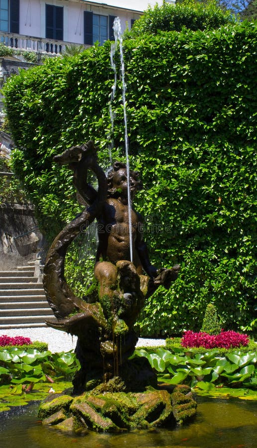 Water Feature stock photo. Image of flow, garden, green - 21572410