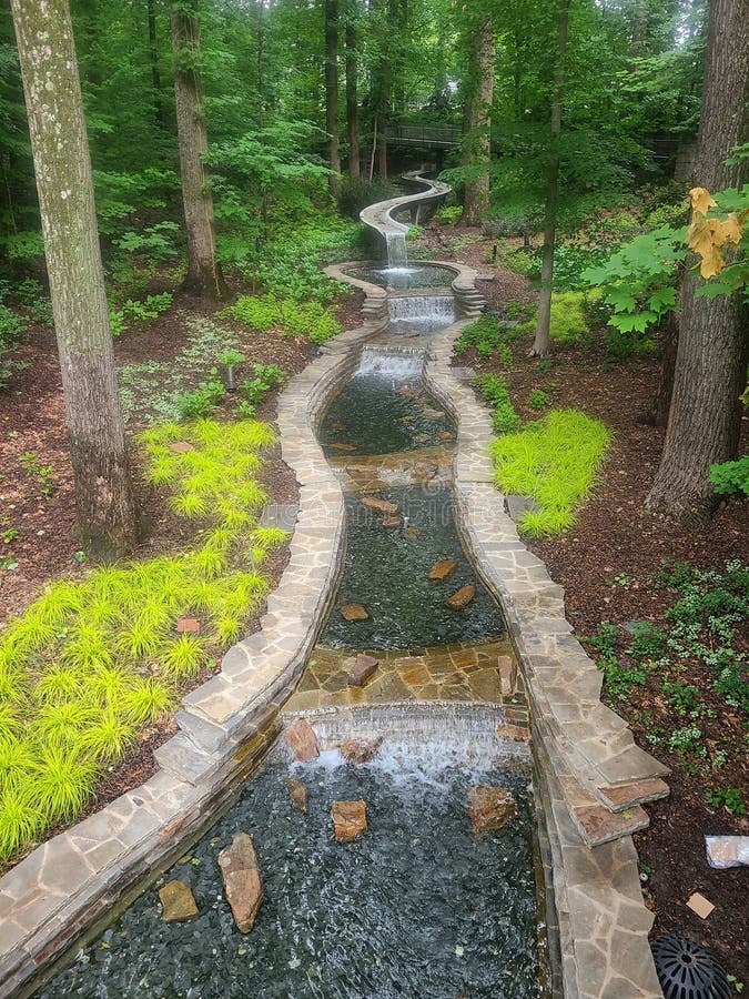 Water feature garden stock image. Image of water, soil - 254061465