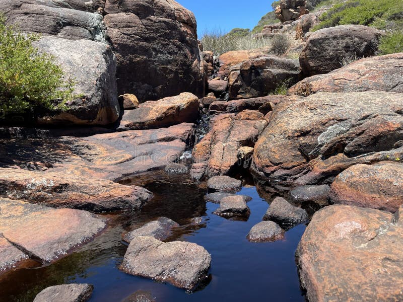 Water Feature in a National Park Stock Image - Image of water, park ...