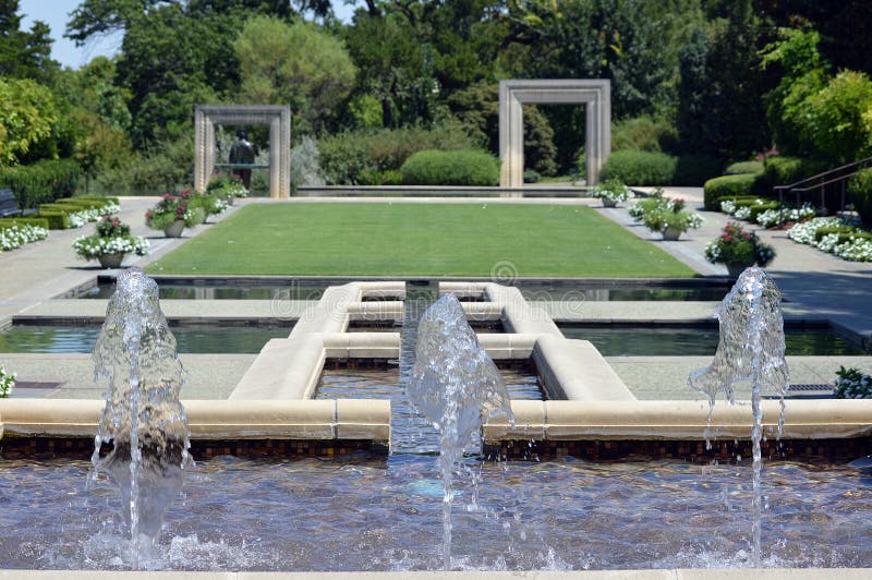 Water Feature stock photo. Image of attraction, ornamental - 51950018
