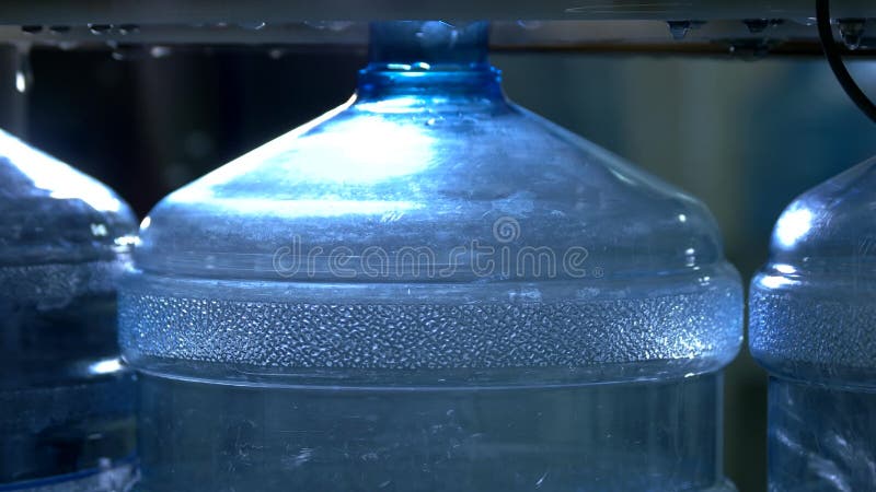 Filling Plastic Bottle with Clean Drinking Water. Stock Video - Video ...