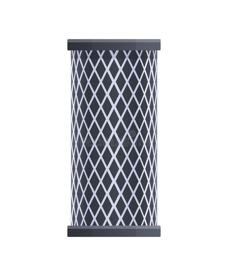 Water Filter Cartridge Composition Stock Vector - Illustration of ...