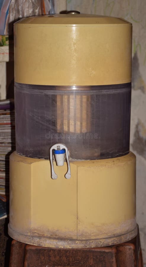 Water Filter or Purifier stock image. Image of vintage - 200186395