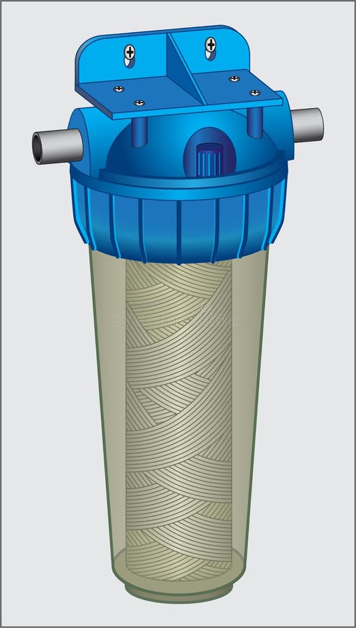 Water filter sample stock vector. Illustration of watern - 112473611
