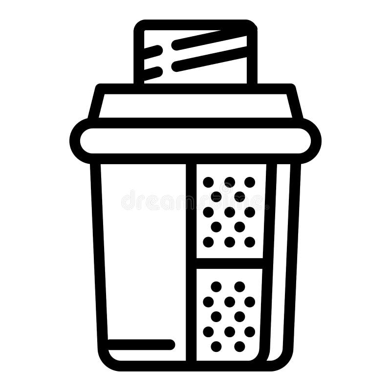 Water Filter Section Icon, Outline Style Stock Vector - Illustration of ...
