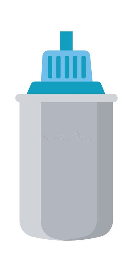 Water Filter System Flat Icon Water Filter Kit Stock Vector ...