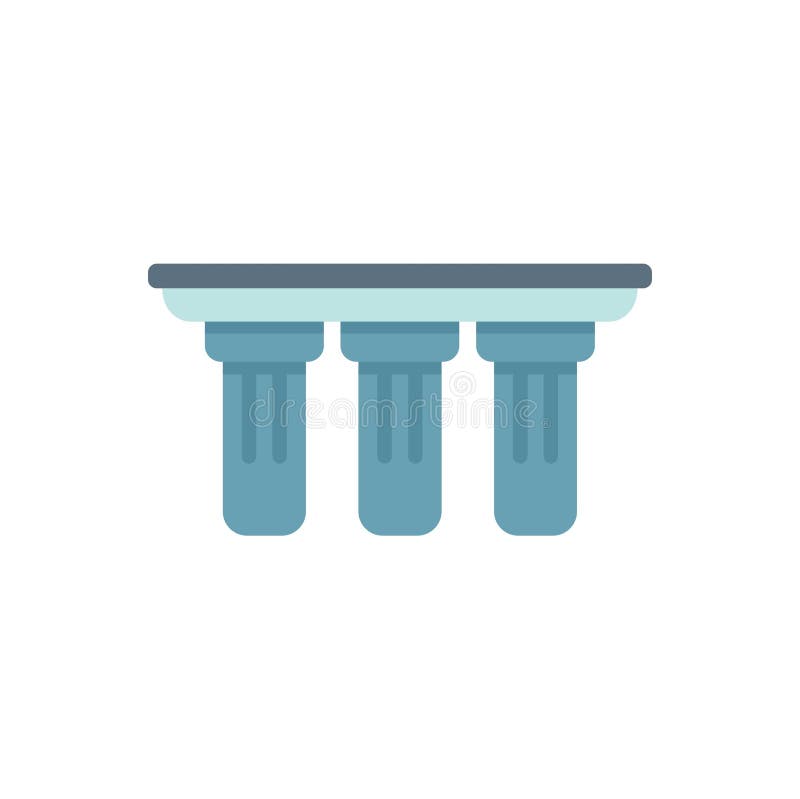 Water Filter System Purifying Drinking Water with Three Stage ...