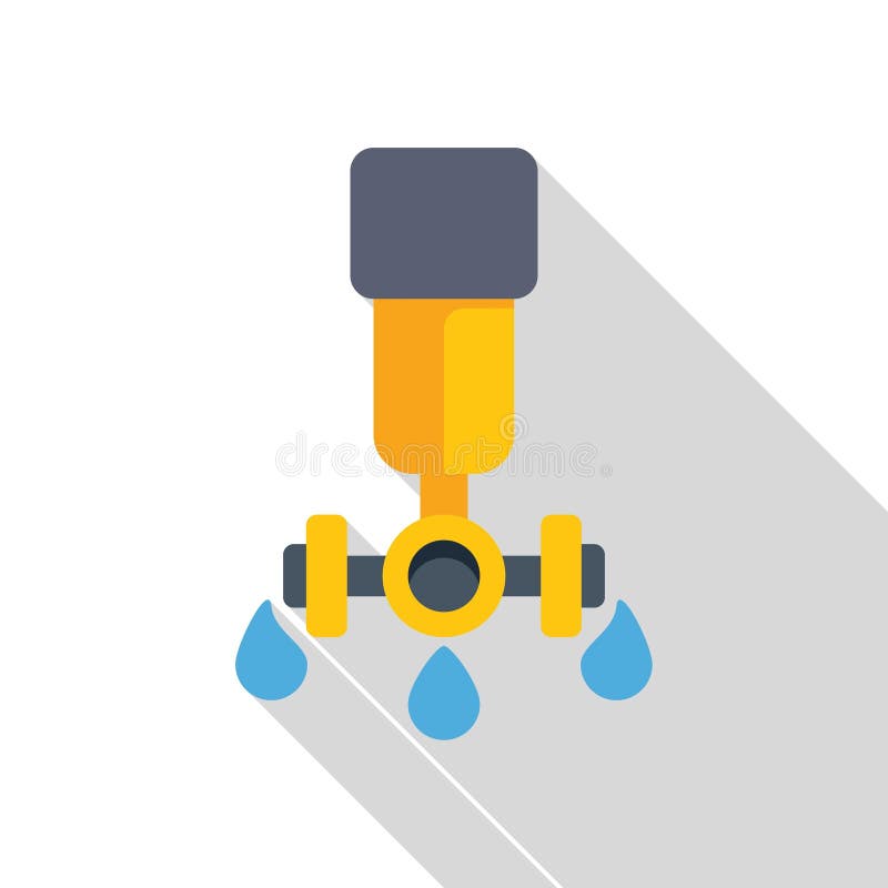 Water Filter System Purifying Tap Water with Faucet Stock Vector ...