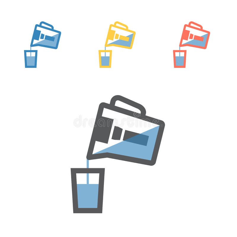 Water Filters Icon in Cartoon Style Isolated on White Background. Water ...