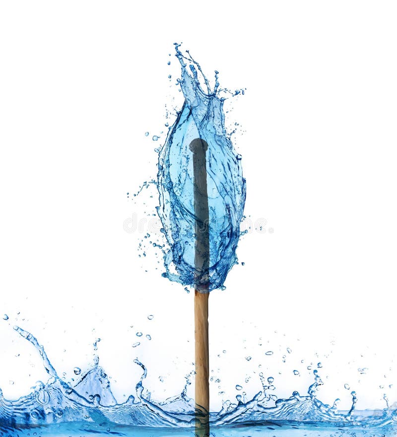 Water flame stock image. Image of pollution, flame, clear - 72159033