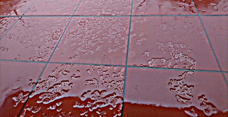 Water on the floor stock image. Image of floor, water - 222515775