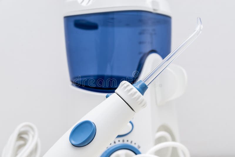 Water Flosser stock image. Image of toothbrush, white - 35360231