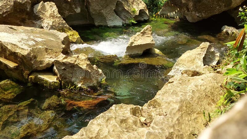 Water Flow. Calming Nature Scenery, Clean Spring Water Stock Footage ...