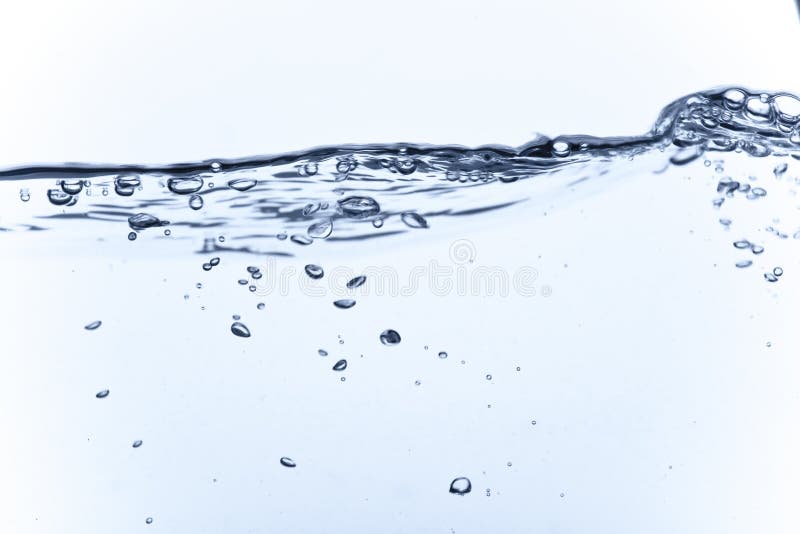 Water flow stock image. Image of bubble, blue, clean - 43411803