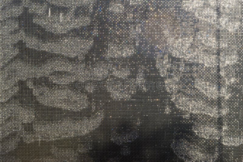 Water Flow through Grid Steel in Front of Sunlight Stock Image - Image ...