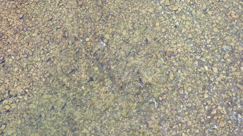 Water Flow in a Mountain River, Top View Stock Footage - Video of stone ...