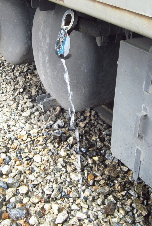 Water flow out a tube stock image. Image of consume, wallop - 39723567