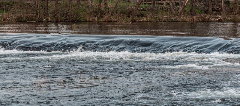 Water flow in the river stock image. Image of flowing - 334814695