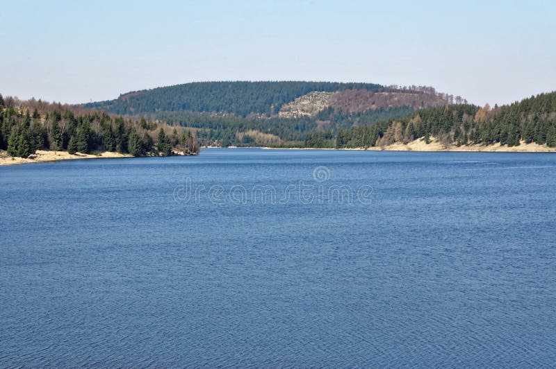 Zig Zag Flow of River Water Stock Image - Image of grass, hill: 91991431