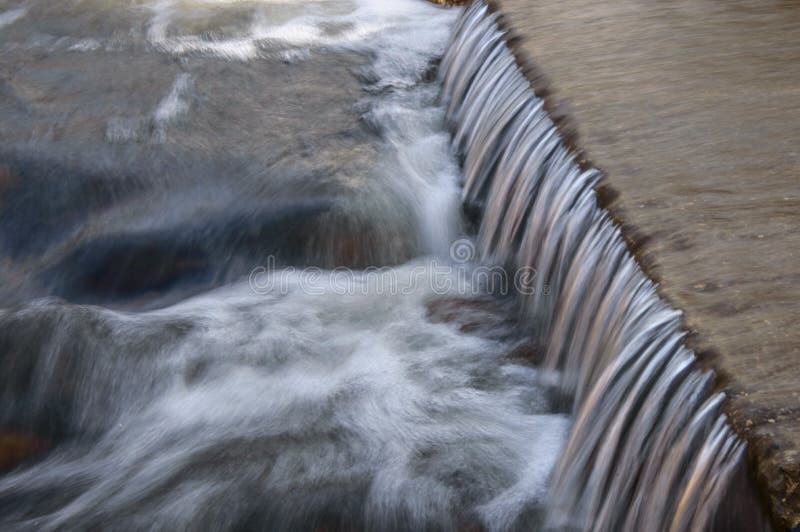 Water flow on step stock image. Image of reflection, travel - 70824233