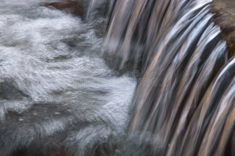 Water flow on step stock image. Image of europe, silky - 70825613