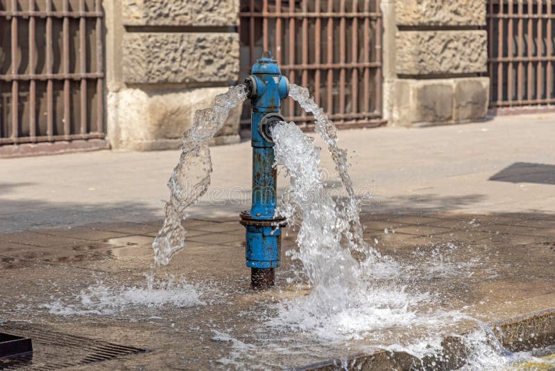 268 Water Hydrant City Open Stock Photos - Free & Royalty-Free Stock ...