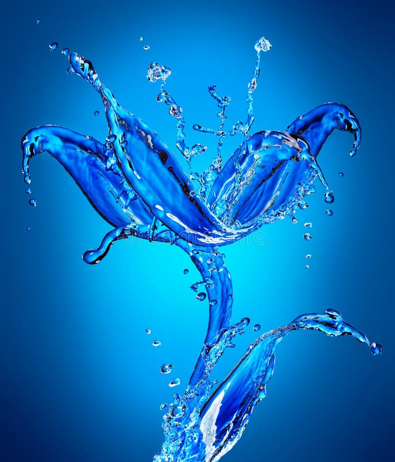 Water Flower Design Stock Illustrations – 190,205 Water Flower Design ...