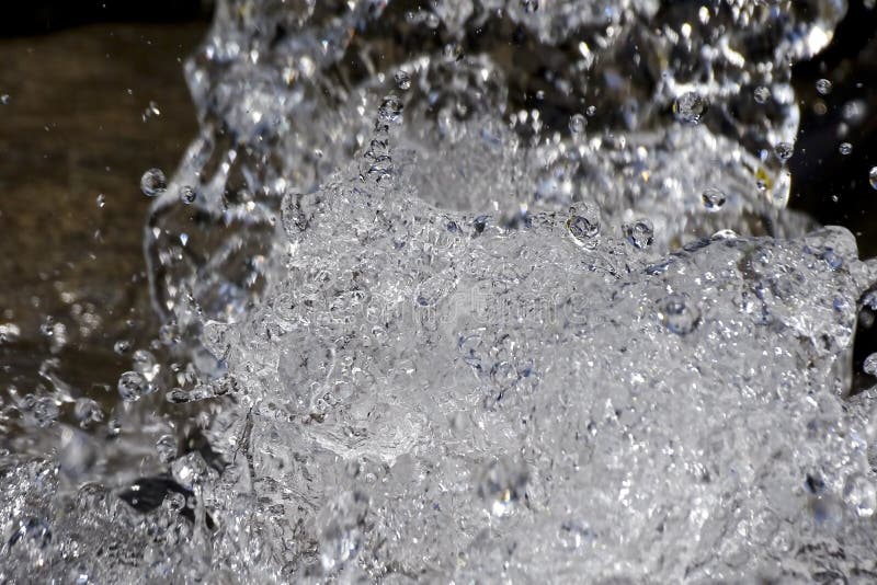 Water flowing stock photo. Image of bubble, close, background - 232841008