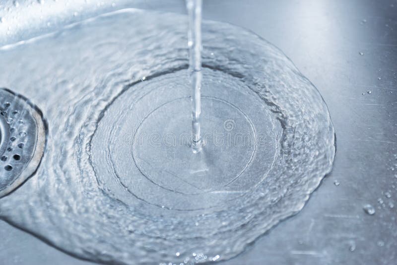 Water flowing down. stock photo. Image of flow, pipe - 69345666