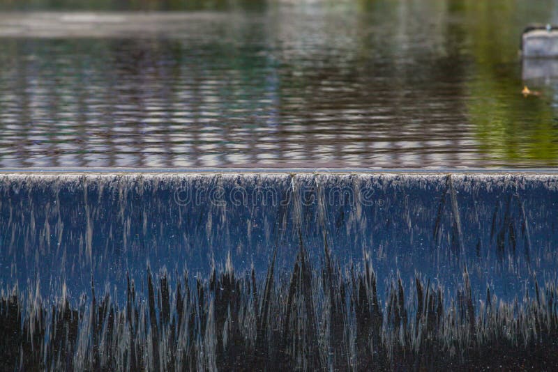 Water flowing down stock photo. Image of waterfall, flow - 92601820