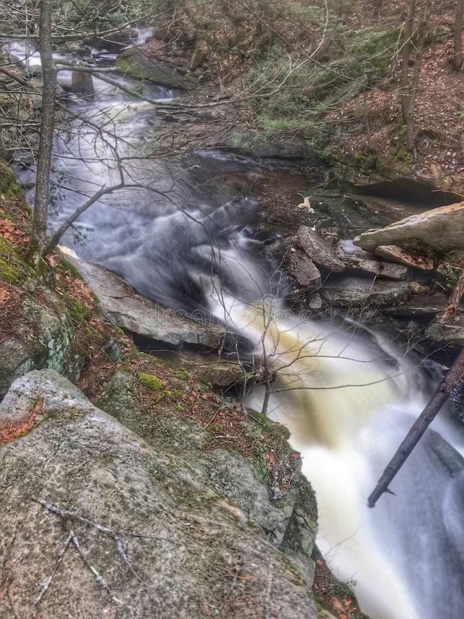 River Flow stock photo. Image of woods, river, royalston - 114477872