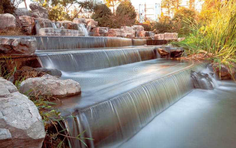 Water flowing stock photo. Image of outdoor, flow, fall - 61743062