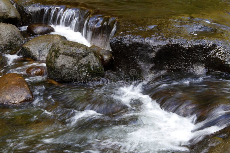 Water flowing stock image. Image of river, nature, cascade - 51942747